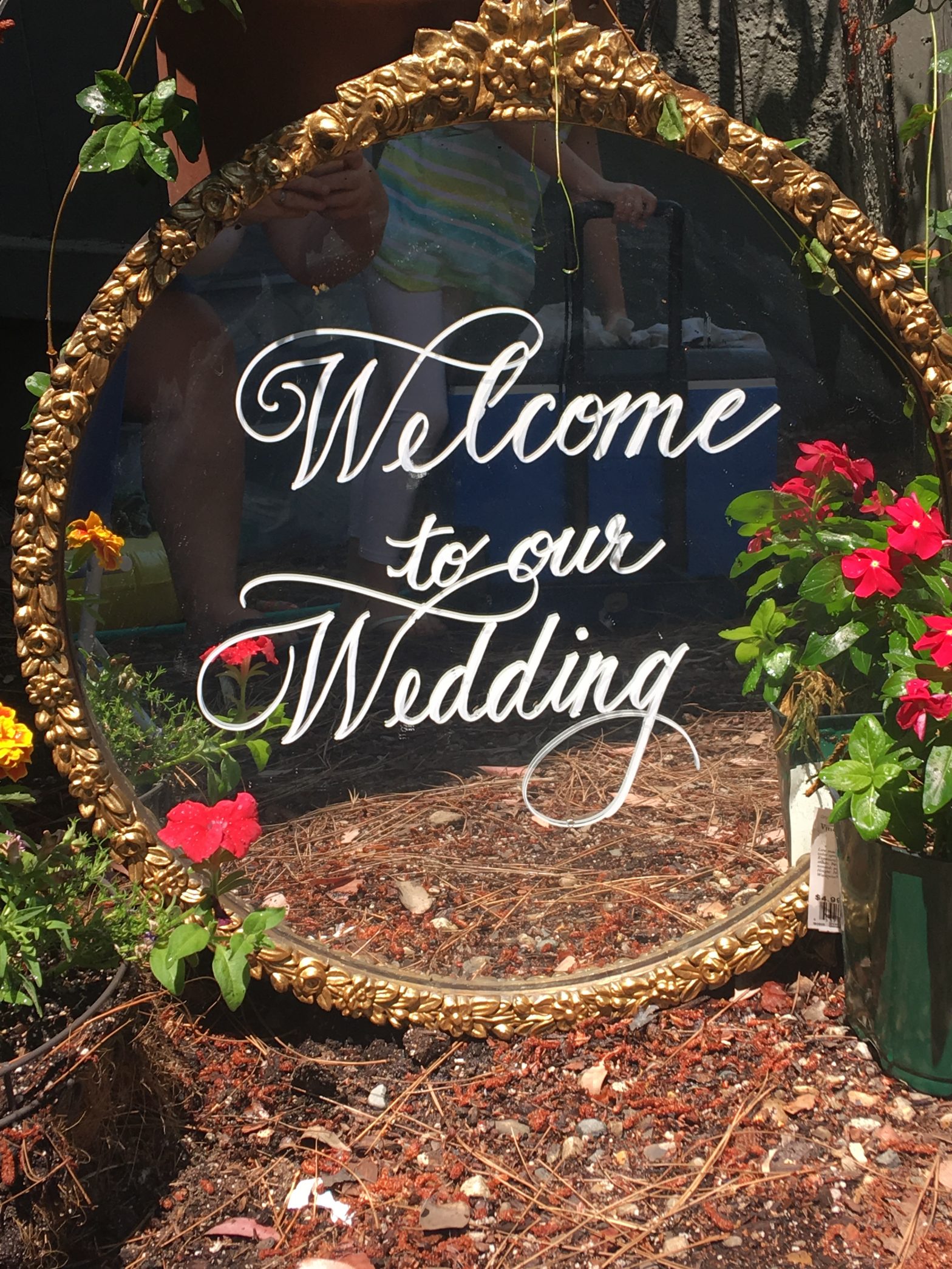 mirror rentals | Kristina Virtue Designs