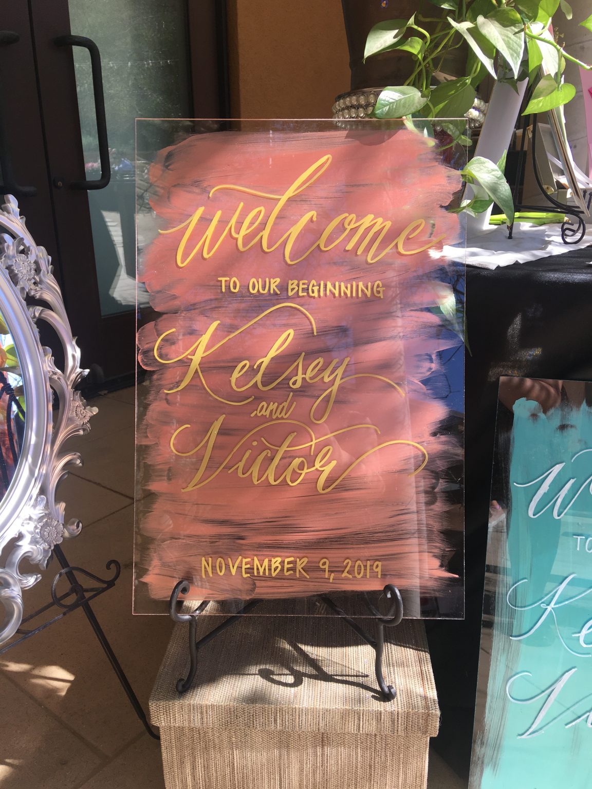 mirror rentals | Kristina Virtue Designs